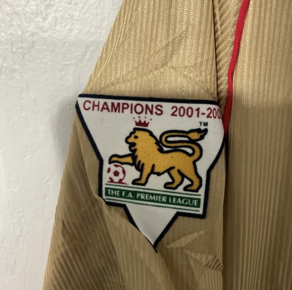 Arsenal Thierry Henry Away 2001 Jersey Size XL | eBay