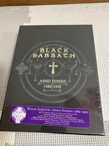 Black Sabbath Anno Domini 1989-1995 4Cd Box Set Tony Martin Era Heavy ...
