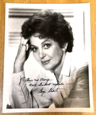 Musician Gogi Grant Autograph Photo 8x10 Film Signed "The Wayward Wind" | eBay