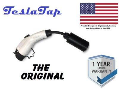 TeslaTap 40AMP - Tesla compatible J1772 adapter - MADE IN USA | eBay