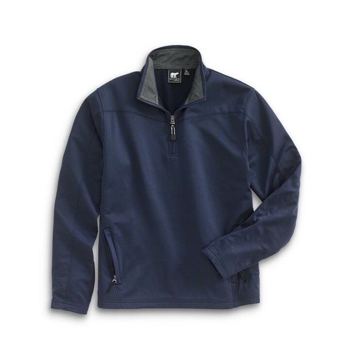 White Bear Performance Windshirt Pullover Long Sleeve 1/4 Zip Wind ...