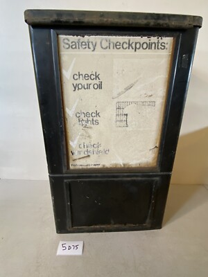 Service Station Safety Checkpoints Vintage Paper Checklist On Display ...
