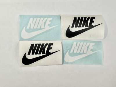 Nike Swoosh -Decal Logo Sticker (4pack) | eBay