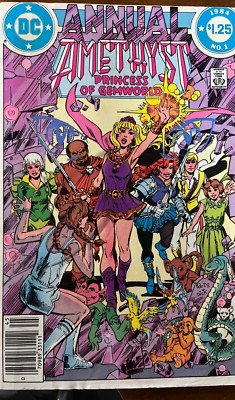 Amethyst annual #1 (DC Comics 1984) | eBay