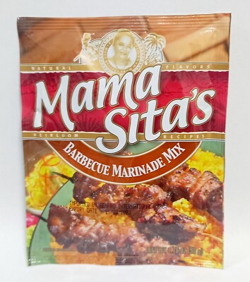 Mama Sita's Barbecue Marinade Mix (6 Packs x 50g) Philippine-style ...