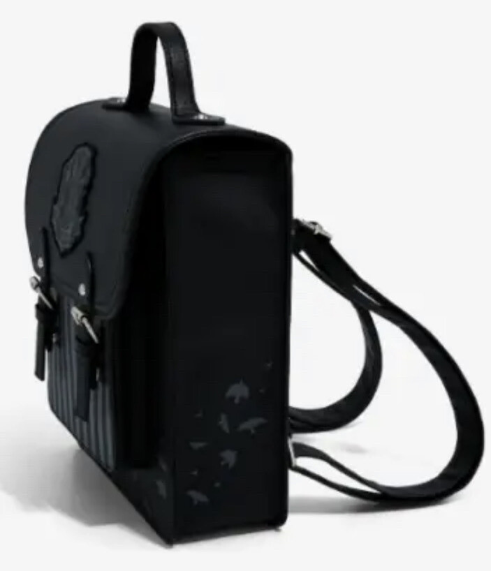 Wednesday Addams Nevermore Academy Mini Backpack Bag Purse The Addams ...