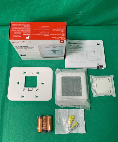 Honeywell T6 Pro Z-Wave Programmable Thermostat - White (TH6320ZW2003 ...