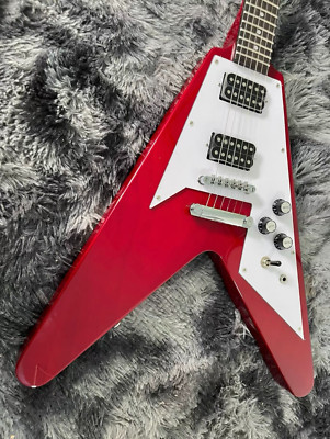 Best-selling Flying V Electric Guitar Red Mahogany Body Rosewood ...