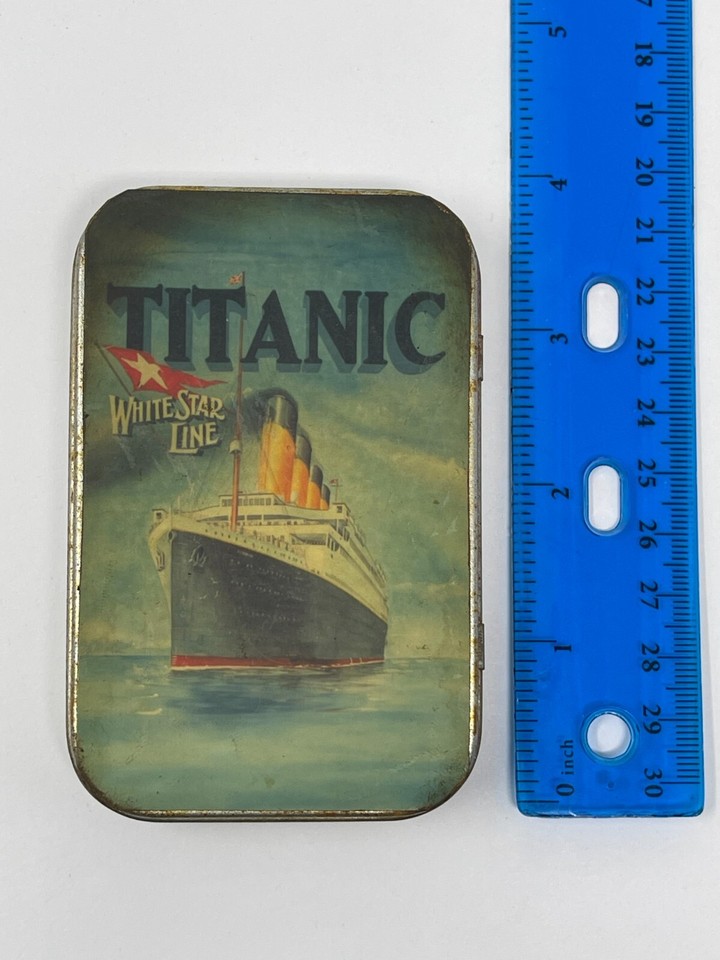 Titanic Memorabilia and Gifts Distressed Storage Boxes White Star Line ...