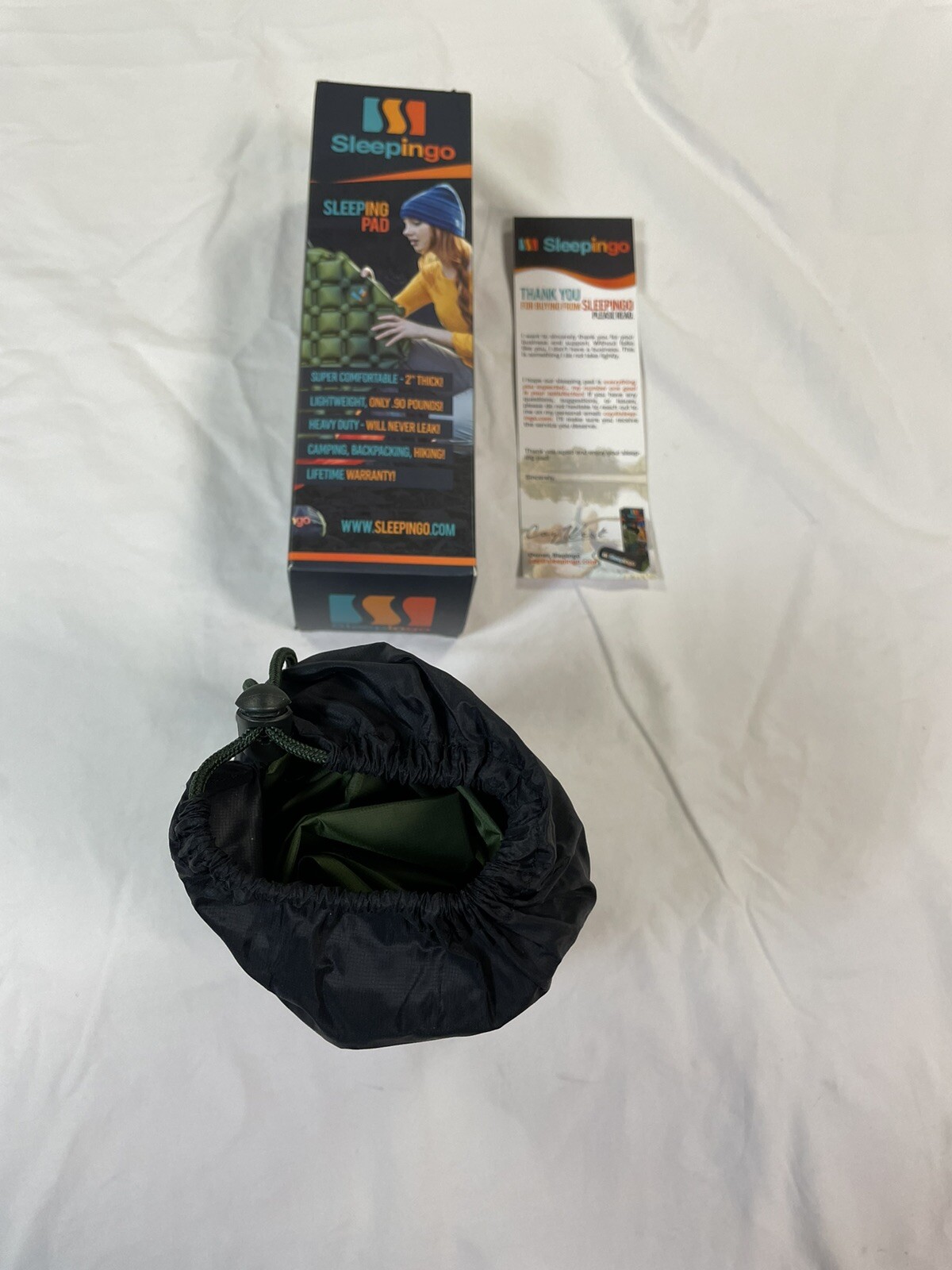 Sleepingo Camping Sleeping Pad Mat Ultralight 14.5 OZ Best Sleeping ...