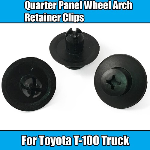 10x Clips For Toyota Quarter Panel Wheel Arch Retainer Trim Clips Black ...