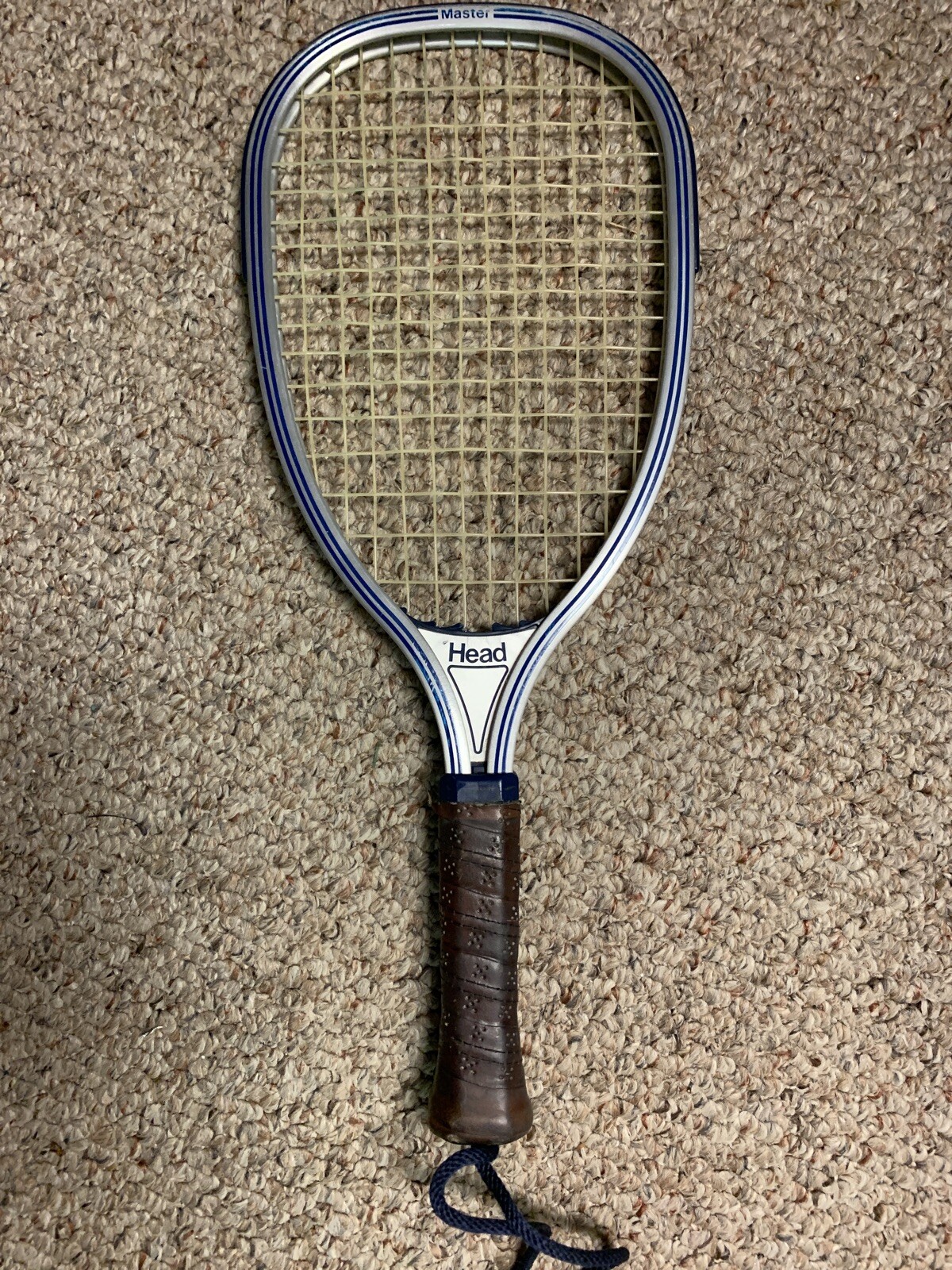 Vintage Head Master Raquetball Raquet Leather Handle Exc Cond | eBay