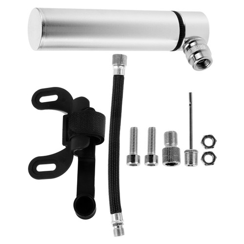 1 Set of Portable Mini Bike Pump Kit Lightweight Pump Set High-Pressure ...
