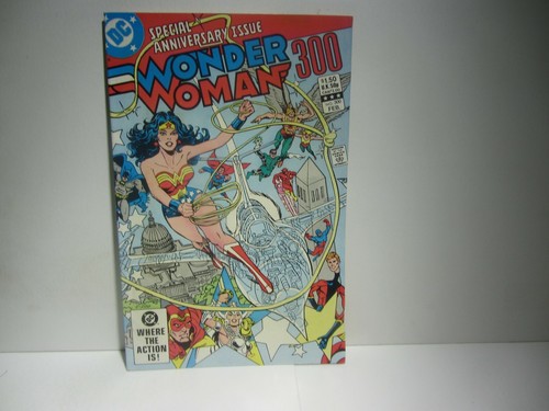 WONDER WOMAN #300 NM- 1983 WRAP-AROUND COVER ROY THOMAS GENE COLAN DC ...