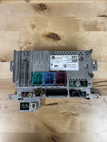 OEM Genuine MOPAR Radio Head Unit Harman Module 68527737AA New | eBay