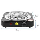 Portable Electric Single Double Burner Stove Hot Plate 1kw 2000W ...