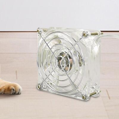 Hamster Cooling Fan Guinea Pig Cage Cooling Fan for Small Pet Rabbit ...