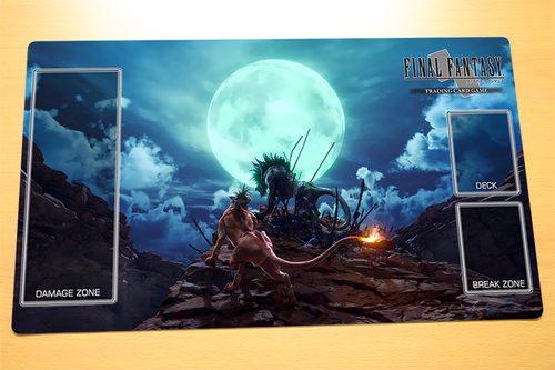 No.3306 Final Fantasy TCG Custom Playmat Seto Red XIII FF Deck Game Mat ...