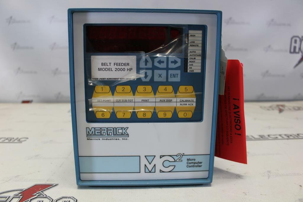MERRICK MODEL 2000HP BELT FEEDER | eBay