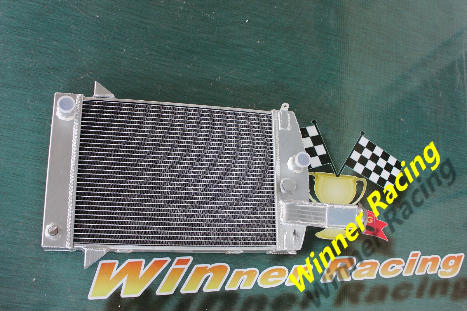ALUMINUM RADIATOR FOR TRIUMPH TR2/TR3/TR3A/TR3B MT 1953-1957 54 55 56 ...