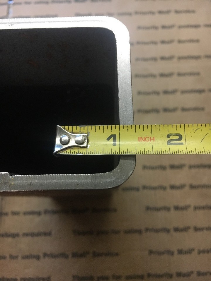 3 x 4 Steel Rectangular Square Tubing 1/4" Wall Bracing Support 12 ...