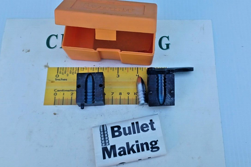 LYMAN 1 CAVITY 2640132 BULLET MOLD MOULD BLOCK 535GR POSTELL 45 CALIBER ...