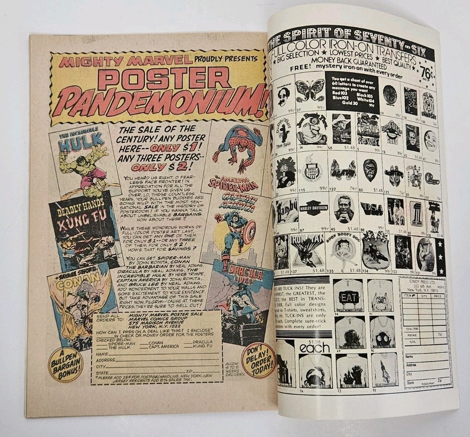 The Amazing Spider-Man #150 Marvel Comics November 1975 150th Issue | eBay