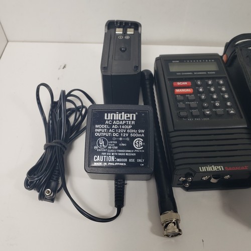 Uniden Bearcat Hand Held Scanner Radio Model BC100XLT w Antenna Read ...