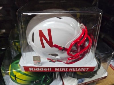 NEBRASKA CORNHUSKERS REPLICA MINI HELMET NCAA RIDDELL | eBay