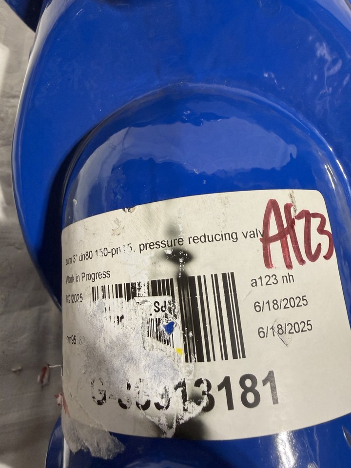 ZURN Wilkins 3" DN80 Grooved Pressure Reducing Valve Fire Protect 3 ...