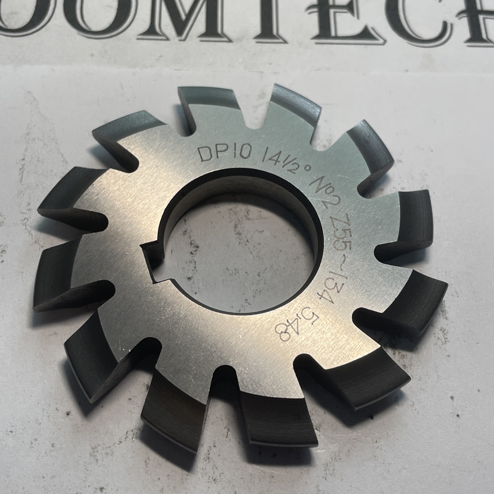 Involute Gear Cutter #2 10P 55-134T 14.5PA 1” Bore China T47 | eBay