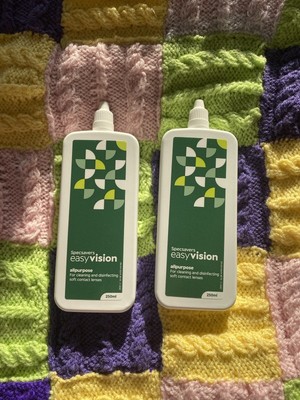 2 * Specsavers Easy Vision All Purpose Contact Lens Solution 250ml New ...