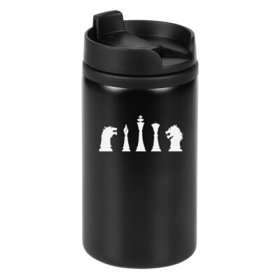 Movie Inspired Chess Pawns Laser Engraved Thermo Coffee Tumbler Travel ...
