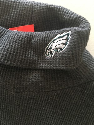 PHILADELPHIA EAGLES NFL WOMEN'S THERMAL CHARCOAL GRAY TURTLENECK FREE ...