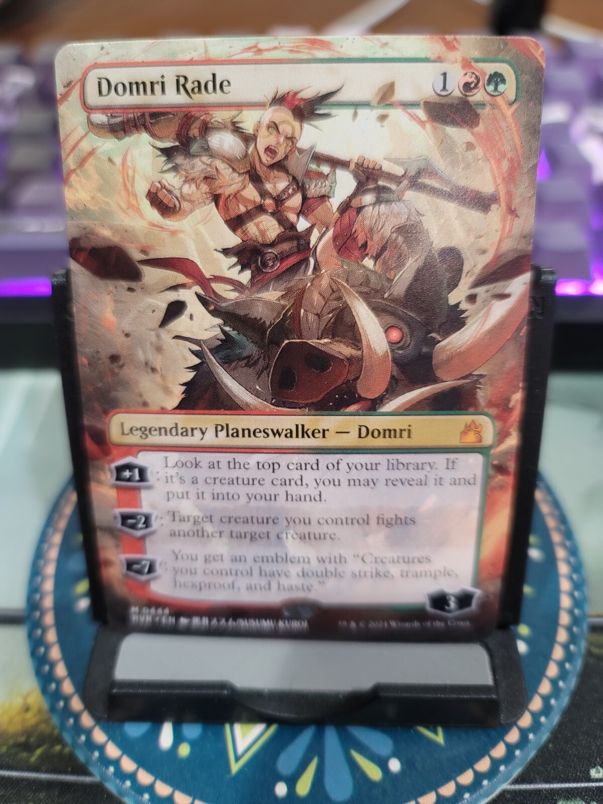 Domri Rade (Borderless) - MTG - Near Mint (Ravnica Remastered) | eBay