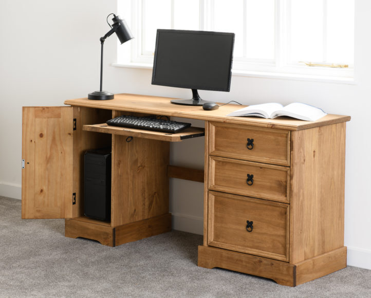 Pine Computer Armoire Desk Gale Executive Modern Desks For Home Office