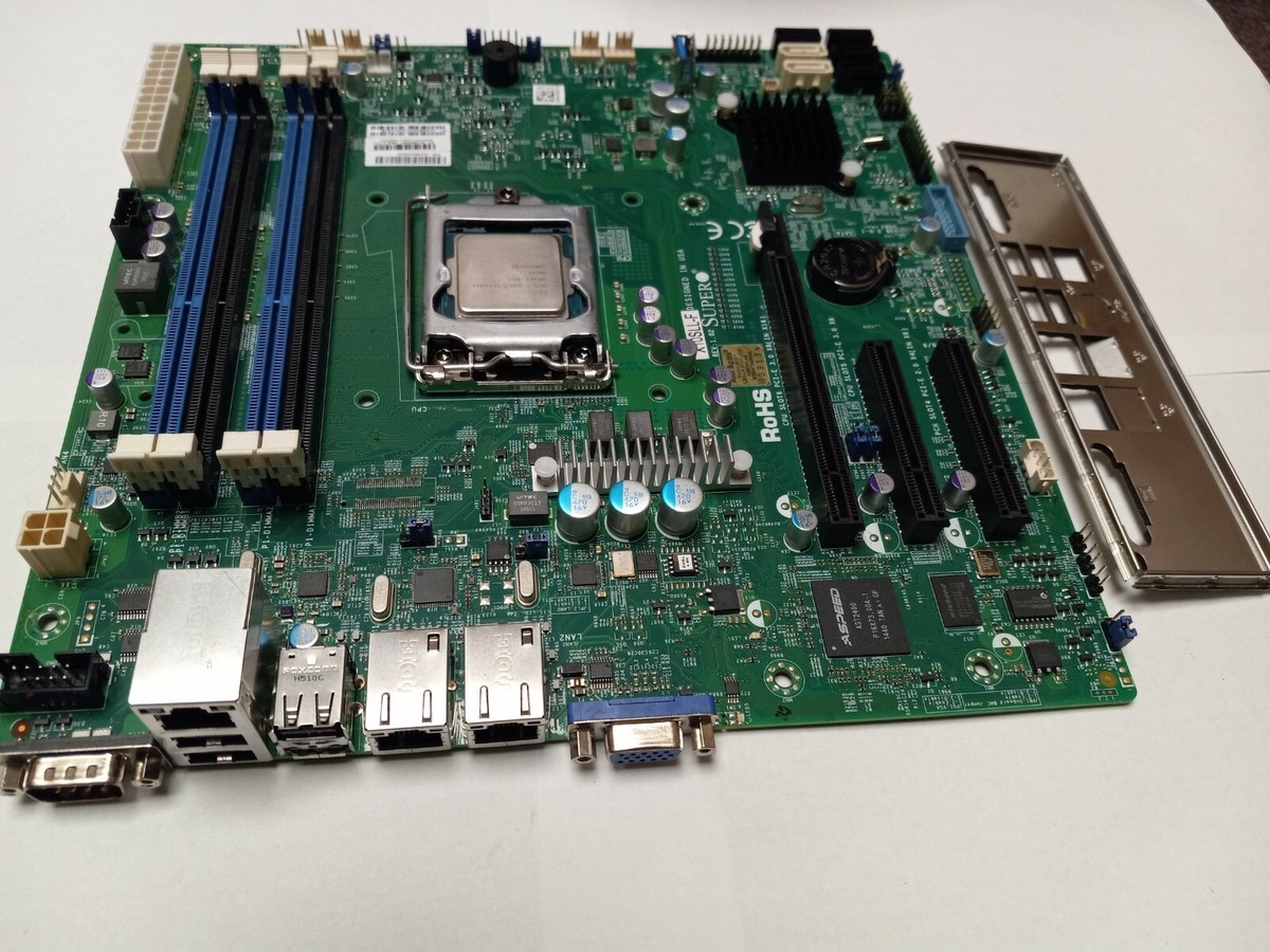 X10slm F Bios New Supermicro X10SLH F LGA 1150 I3v4 Intel C226
