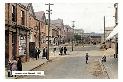 ptc1366 - Durham - An early view of Chopwell Hotel on Derwent St ...