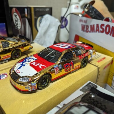 Nascar #81 Dale Earnhardt jr Diecast 1/24th Elite KFC Gold plated | eBay