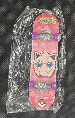 Pokemon Jigglypuff Fingerboard Deck Sealed Skateboard Official Toy | eBay