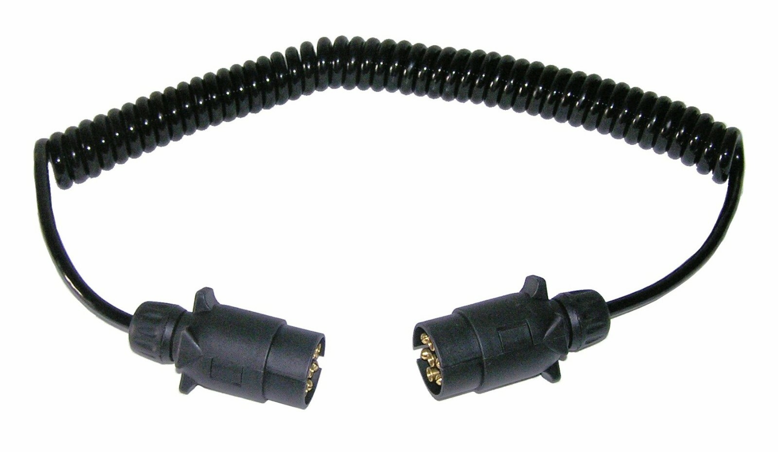 12V 24V SUZI EXTENSION CABLE SUZY 7 PIN PLUGS 7 CORE H/D COILED 8.2 mm ...