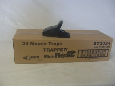 Trapper Mini T-Rex Snap Trap, Trapper Mini-REX - Box of 24 Traps | eBay
