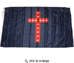 3x5 4th Kentucky Orphan Brigade Flag Civil War Banner CSA Pennant Brass ...