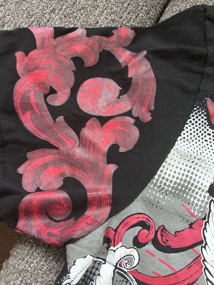 Contender Men’s 2xl Y2K Affliction Style Graphic Print Tee | eBay