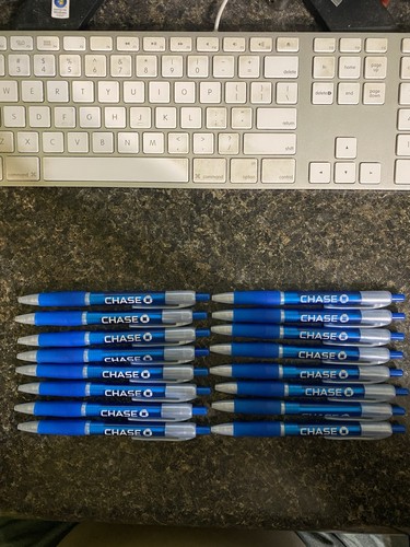 Lot of 16 New CHASE Bank Promotional Ballpoint Pens (Black Ink) | eBay
