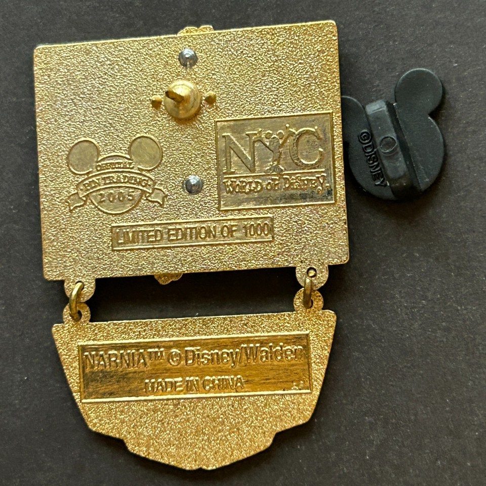 NYC WOD - Narnia - Opening Day - Limited Edition 1000 Disney Pin 42795 ...