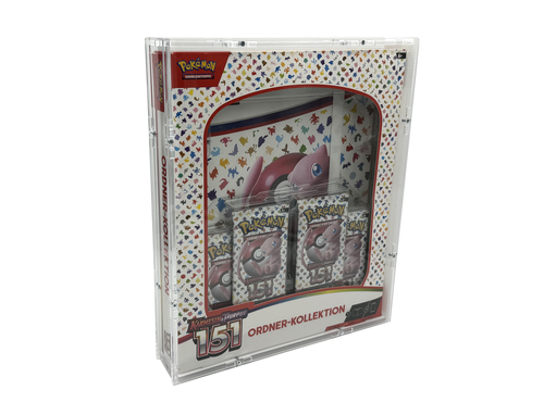 Acrylic Case fits Pokemon 151 Binder Collection hardcover protection ...