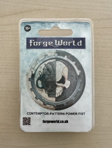 Warhammer 40K Heresy - Forge world - Contemptor Arm Weapon - Power Fist ...