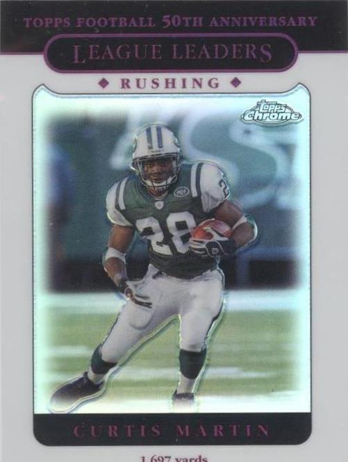 2005 Topps Chrome - Curtis Martin #146 Refractor for sale online | eBay