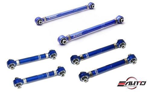 MEGAN 6pc Rear Camber +Toe+Trailing Control Arm for *RWD BMW E90 E92 ...